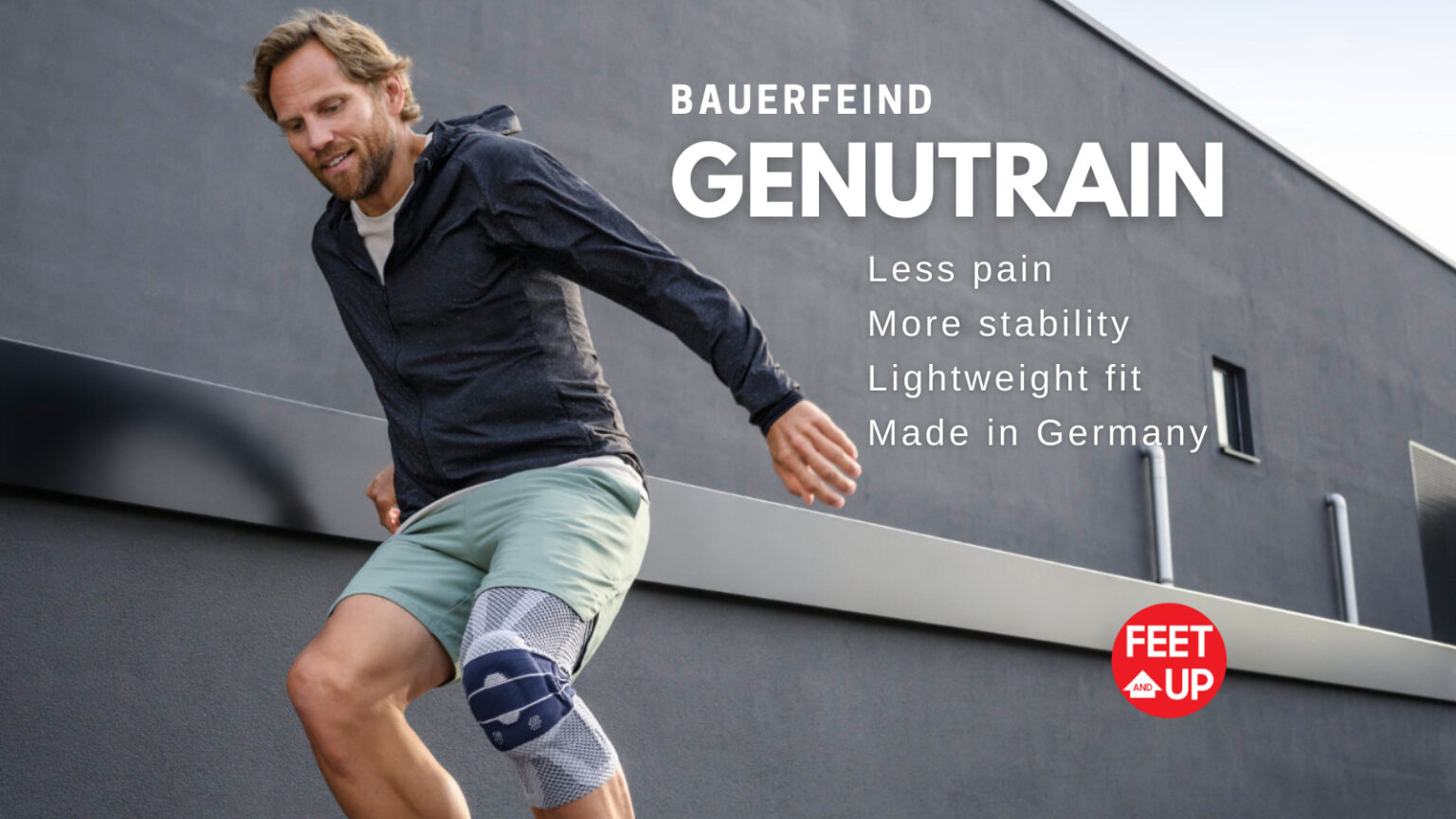Bauerfeind GenuTrain 8th Generation | Feet And Up